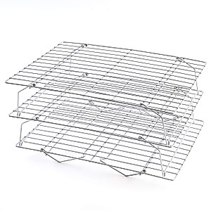 Norpro 3-Tier Stackable Cooling Rack Set, 12.5 x 18/32cm x 45.5cm