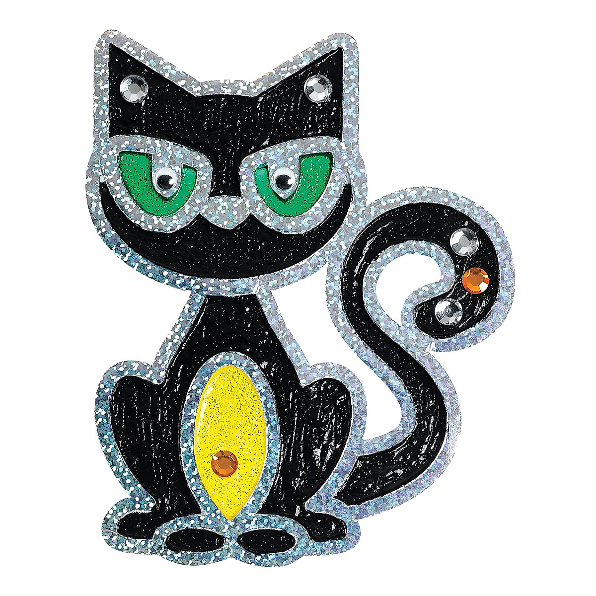 Creativity for Kids Halloween Window Art - Halloween Crafts, Make Your Own Halloween Window Clings