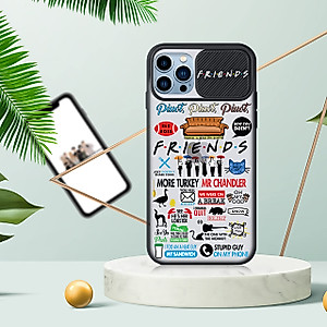 Joyleop Friends Case for iPhone 13 Pro Max 6.7",Trendy Cover Unique Design Fun Funny Hypebeast Cool Designer Aesthetic Fashion Stylish Pretty Cases for Girls Boys Men Women for iPhone 13 Pro Max