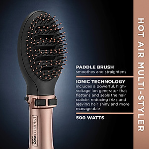 Conair Hot Air Multi-Styler, Rose Gold, Ceramic, Corded Electric, Volumize, Curl, Wave, Smooth