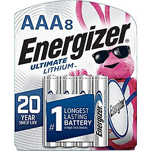 Energizer Ultimate Lithium AA Batteries and AAA Batteries, 8 Double A and 8 Triple A Batteries Combo