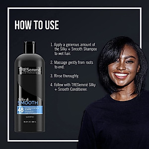 TRESemmé Shampoo, Smooth and Silky, 28 oz