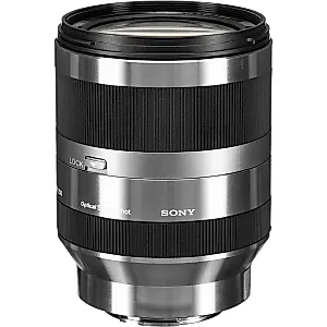 Sony Alpha SEL18200 E-Mount 18-200mm F3.5-6.3 OSS Lens (Silver)