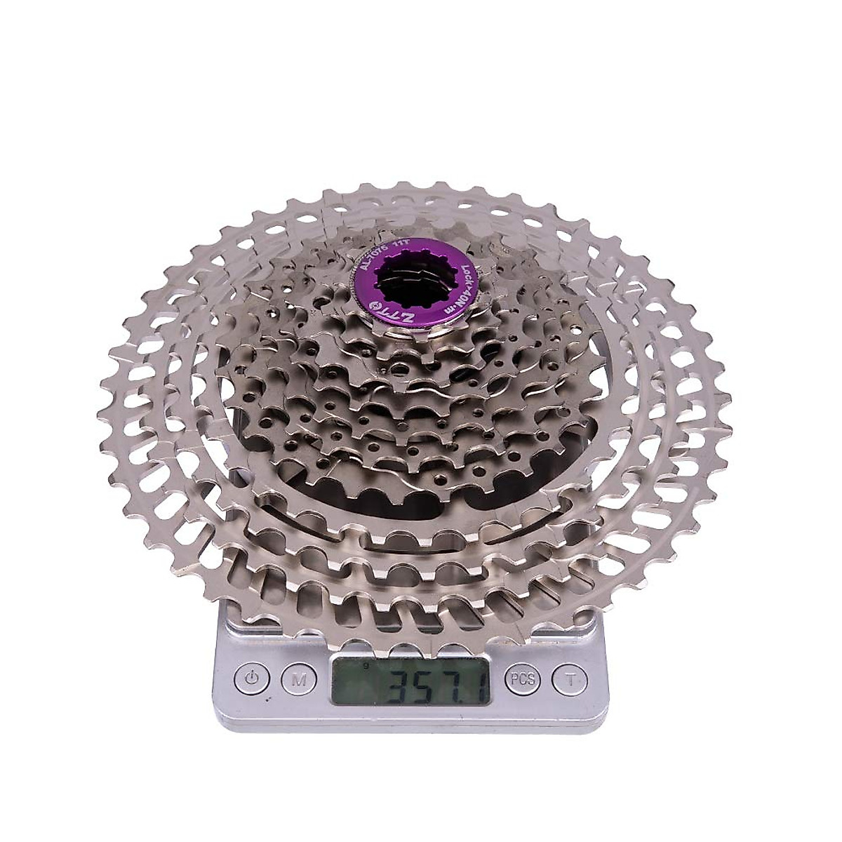 ZTTO SLR Lightweight Wide-Ratio Cassettes for 10 Speed 11 Speed 12 Speed Mountain Bikes (11 Speed 11-46t)