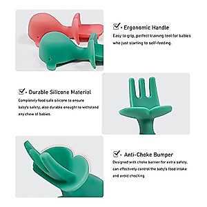 Silicone Fork and Spoons Set