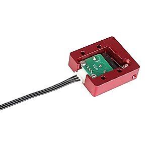 Aluminum 3D Printer Parts Filament Break Module Detector Sensor Run Out Pause Monitor for Creality CR-10 V3 V2 / SV03 / CR-10S Pro V2 / CR10 Max/Ender 3 Max/Ender-6 /CR-3040 Pro (Filament Sensor)