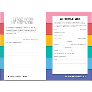 Self-Love Journal for Teen Girls: Prompts and Practices to Inspire Confidence and Celebrate You