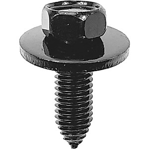 Swordfish 67399 - Hex Head Sems Bolt Screw for GM 11504565, Package of 10 Pieces