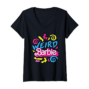 Barbie The Movie - Weird Barbie V-Neck T-Shirt