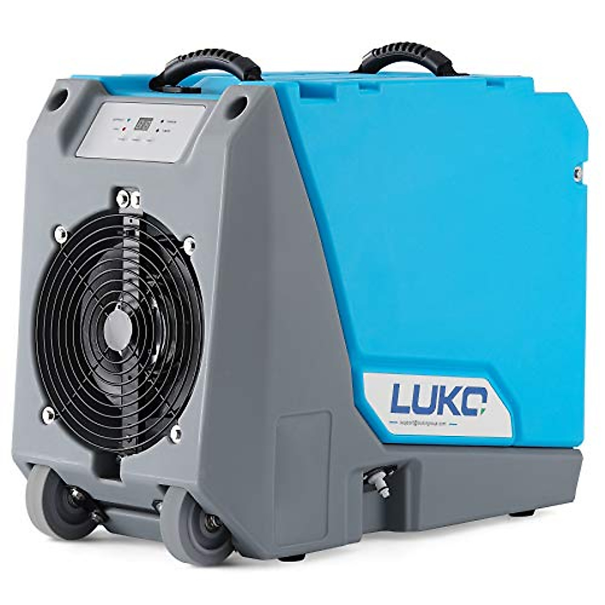 180 Pints Commercial Dehumidifiers for Basement, with Pump Drain Hose for Warehouse&Job Sites, Large Capacity Rotational Molded Portable Crawl Space Dehumidifier for Efficient Water Damage Restoration