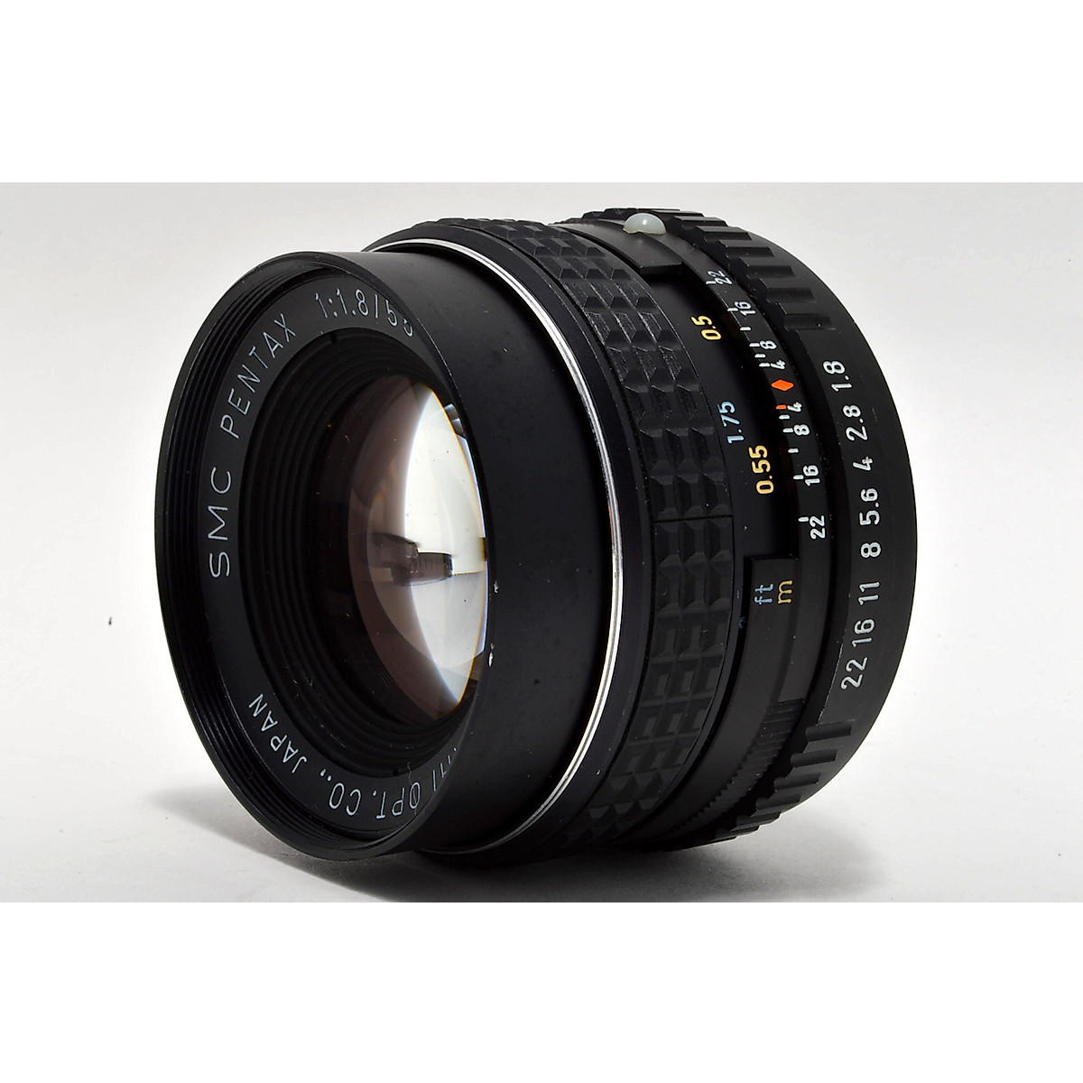 PENTAX SMC 55mm F1.8 MF Lens （S/N:1190019）＃52722