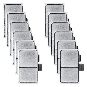 HiTauing 12 Packs Filter Cartridge for Top Fin EF-S Element and BF5 BETTAFLO