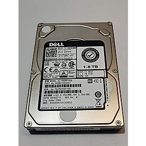 Toshiba 1.8TB HDD 10K RPM 2.5" 12Gb/s SAS Hard Disk Drive Model: AL14SEB18EQ DP/N: GP3FR
