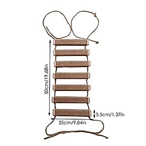 ZYZMH Cat Rope Bridge Rope Ladder Cat Toy Cat Climbing Ladder Cat Climbing Frame Rope Ladder Cat Accessories