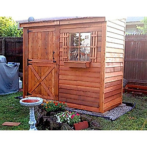 Bayside 6 x 3 Lean to Cedarshed