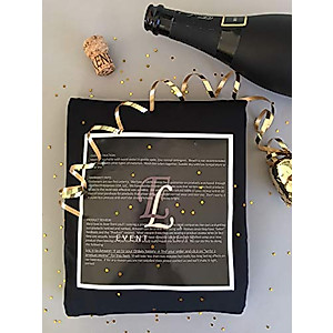 8ft Tablecloth Rectangular Spandex Linen - Black Table Cloth Fitted Cover for 8 Foot Folding Table, Wedding Linens Banquet Cloths Rectangle Covers