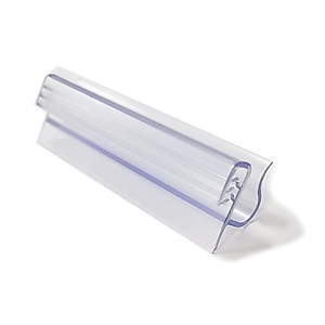 Slatwall Economy Sign Holder - Flush Signage & Card Grip for Slatwall Panels - 10 Pack