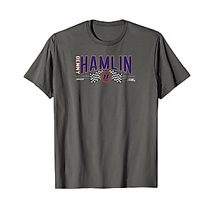 NASCAR - Denny Hamlin - Racing Flags T-Shirt