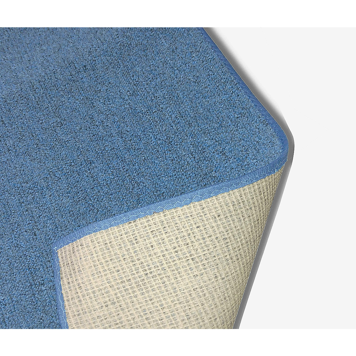 KOECKRITZ 12'x14' - Cobalt - Indoor/Outdoor Area Rug Carpet, Runners & Stair Treads with a Premium Nylon Fabric Finished Edges