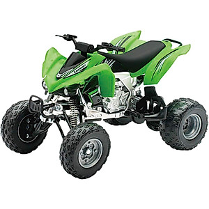 New Ray Toys 1:12 Scale ATV Die-Cast Replica Kawasaki KFX450R Green 57503