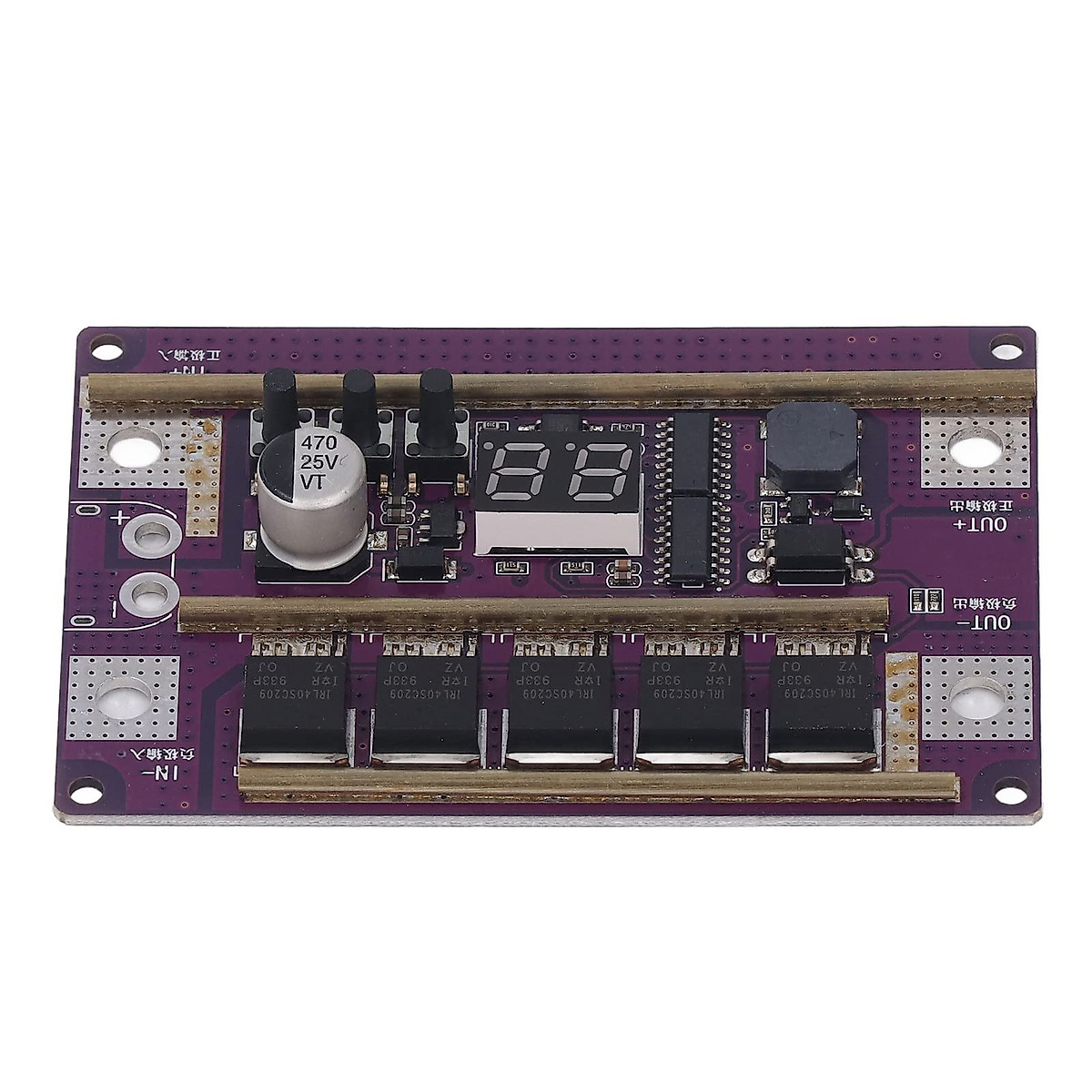 Spot Welder Board Digital Display Spot Welder Board Digital Display 99 Gears Adjustable High Power Output Spot Welding Machine Circuit Board 12V