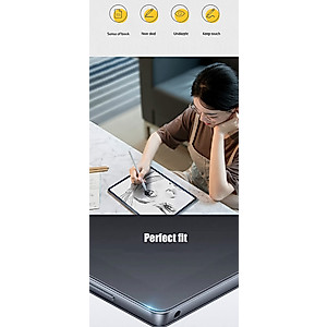 CUFEREDU 2 pcs of Soft Matte Writing PET Paper Texture Protective Film for Samsung Galaxy Tab S9 SM-X710 SM-X716B 11.0inch S-Pen Flexible Matte Painting Film Anti-Glare Screen Protectors