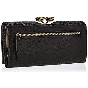 Ted Baker Women's 0 Travel Accessory-Bi-Fold Wallet, Black, One Size