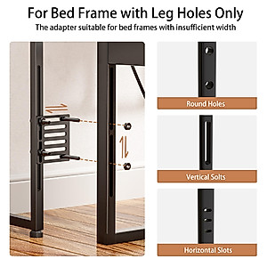 LAKEMID King Headboard, Headboards with LED Light, Outlets and USB Ports, Head Board with Storage Rack, Sturdy and Stable Headboard for King Size Bed, Adjustable Height, Easy Assembly, Rustic Brown