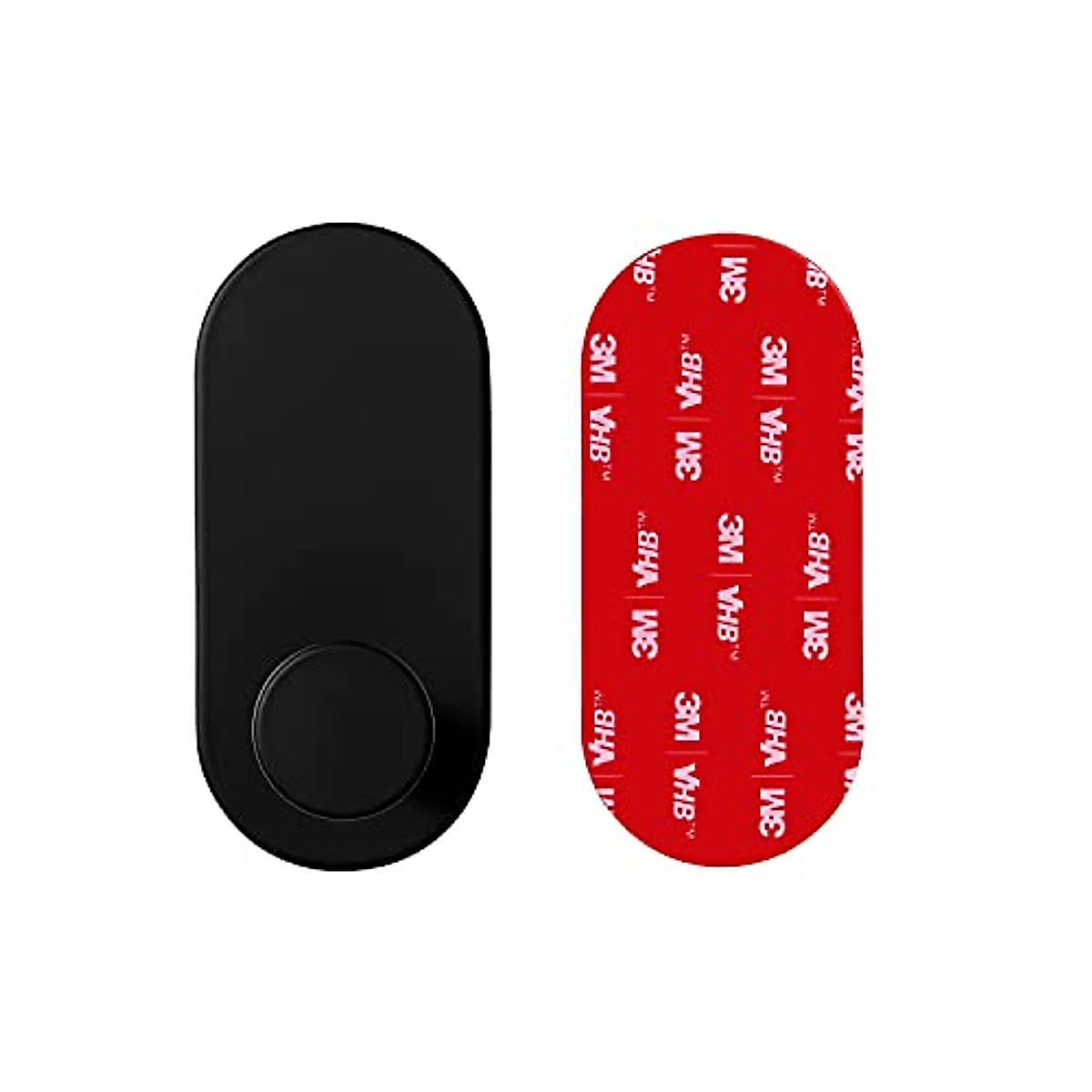 Ambrosya - Towel Holder Without Drilling - Adhesive Bathroom Coat Decoration Robe Hook Self-Adhesive Wall (1 Hook, Stainless Steel (Black))