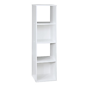 Closetmaid 4 Cube Stackable Storage, White