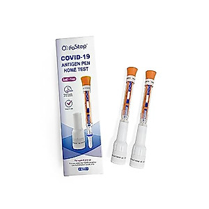 FaStep COVID-19 Antigen Pen Home Test (1 Pack, 2 Tests Total) - New Design