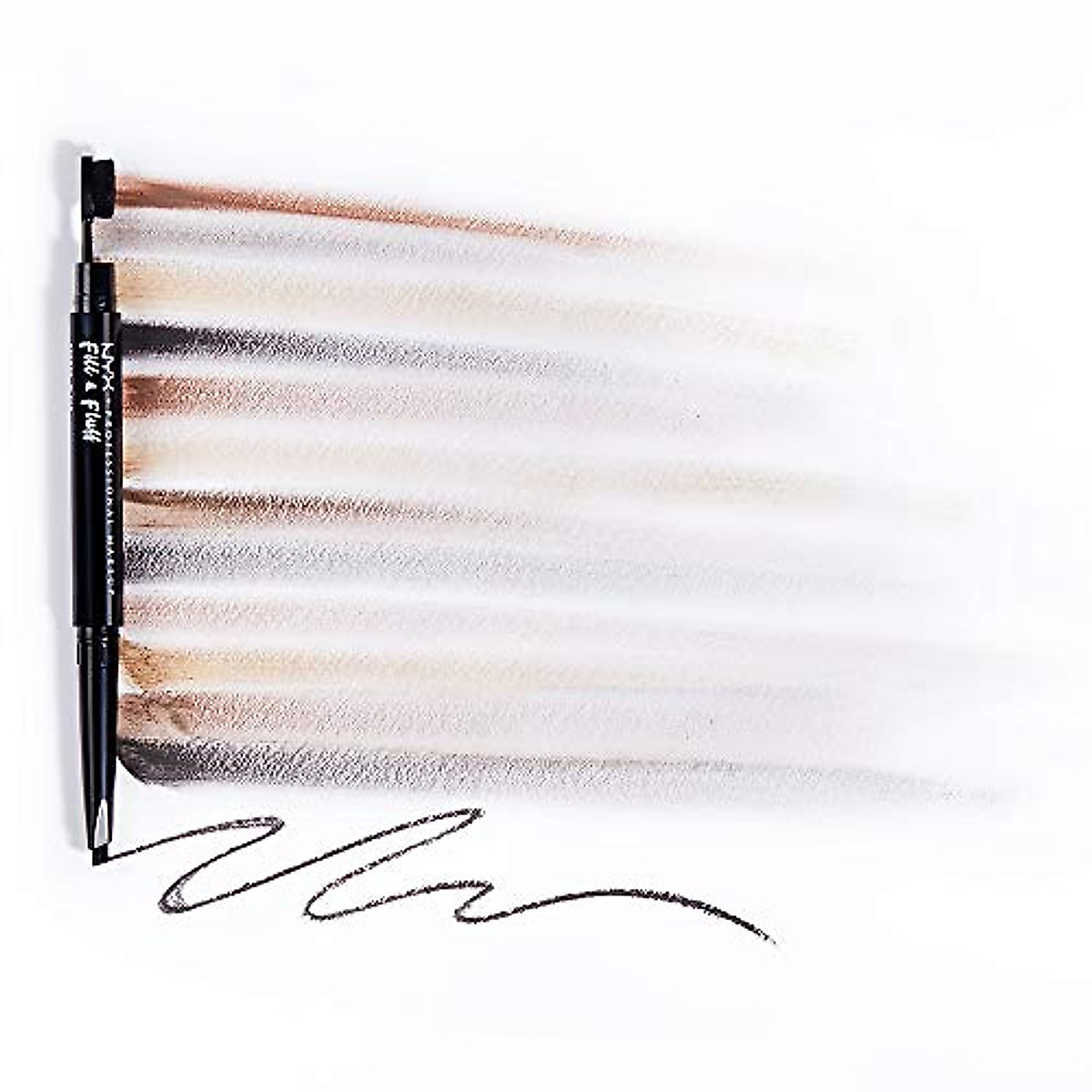 NYX PROFESSIONAL MAKEUP Fill & Fluff Eyebrow Pomade Pencil, Espresso