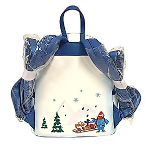 Loungefly Exclusive Rudolph and Hermey Double Strap Shoulder Bag