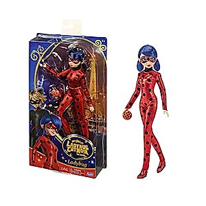 Miraculous Ladybug & Cat Noir Movie Exclusive 10.5" Ladybug Fashion Doll, Movie Accessory