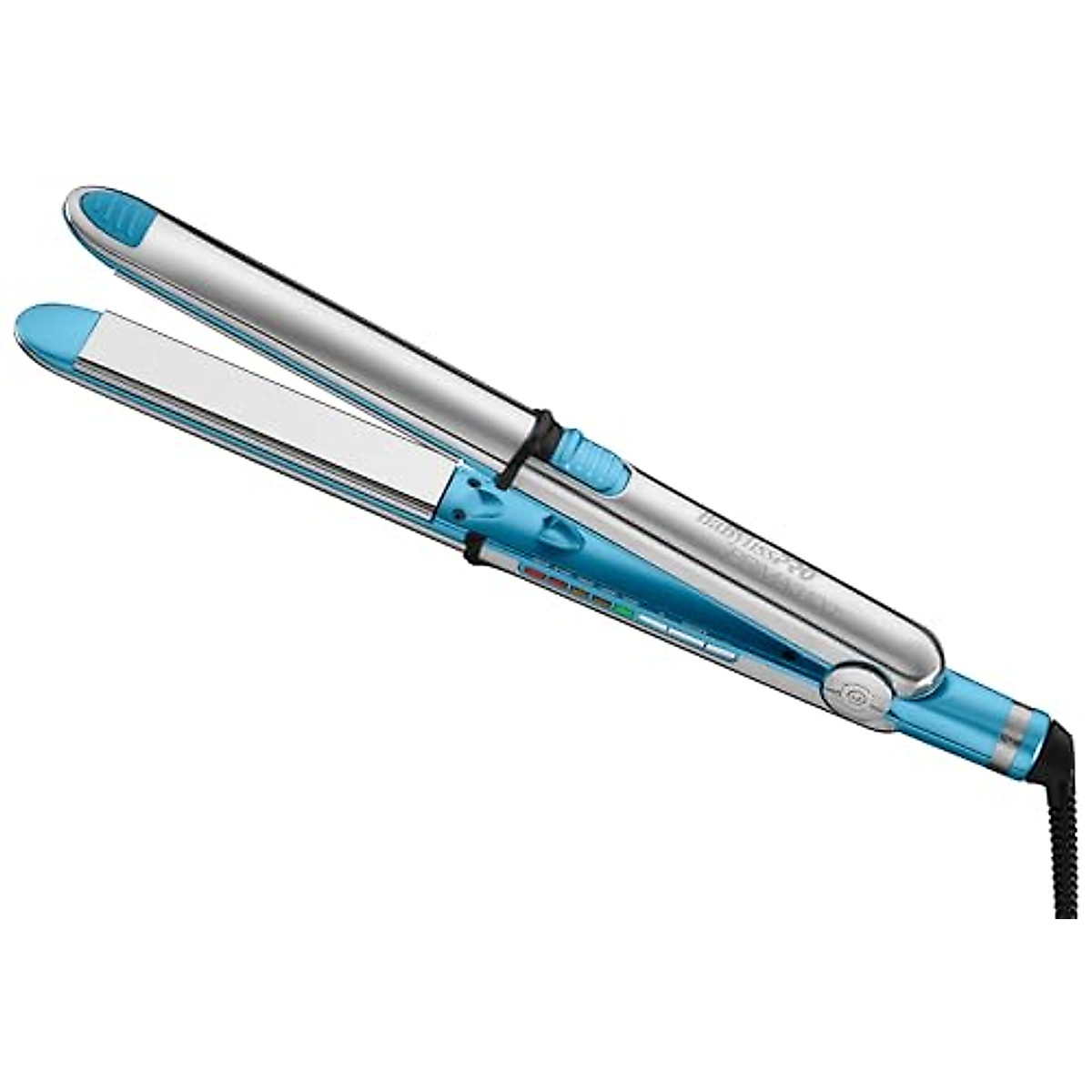 BaBylissPRO Nano Titanium Flat Iron Hair Straightener, 1" Prima Iconic Hair Straightener Iron & Curling Iron for Professional Salon Results and All Hair Types