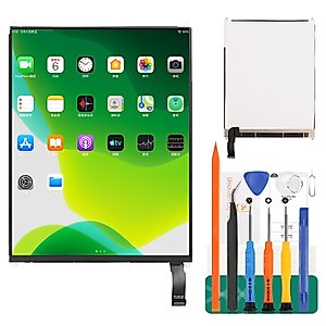 for iPad Mini 2 Screen Replacement A1489, A1490, A1491 LCD Display for iPad Mini 3 LCD Screen Replacement A1599, A1600 Display Panel Repair Parts Kits(Not Include Touch Screen)