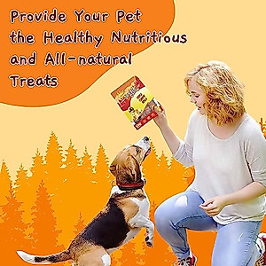 Jungle Calling Triple Flavor Rolls Dog Treats, Made with Real Chicken Duck Beef Meat, Rawhide Free Dog Snacks,Healthy, Easily Digestible, and High Protein Dog Treat, 10.6 oz