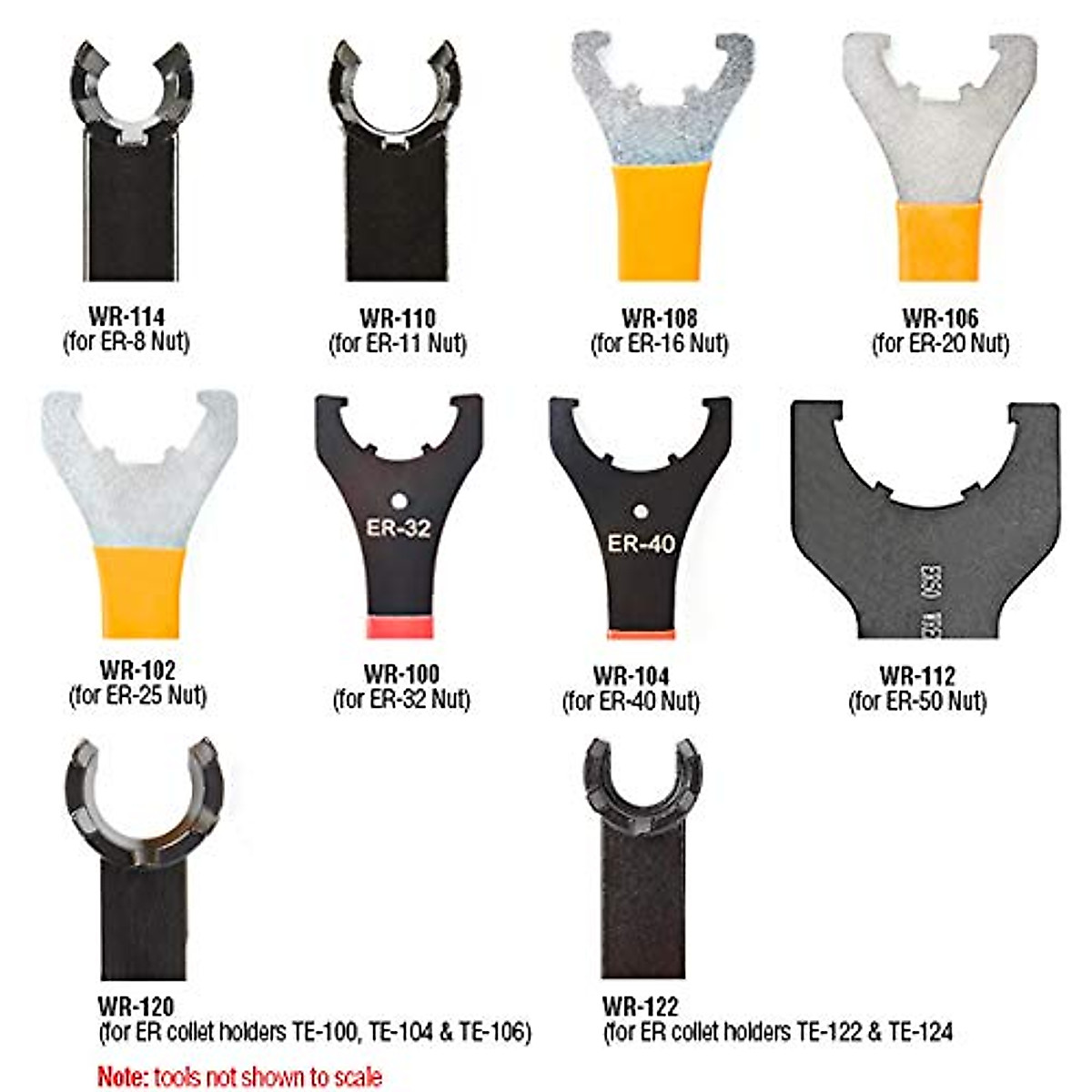 Amana Tool - Wrench for ER8 Nut (WR-114), Industrial Grade