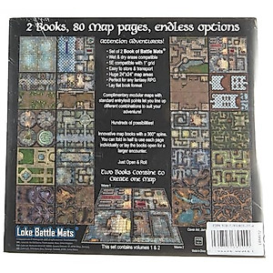 Castles, Crypts & Caverns Books of Battle Mats