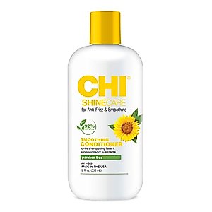 CHI ShineCare - Smoothing Conditioner 12 fl oz- Transforms Dull, Lackluster Hair to Condition and Smooth Split Ends and Frizz, Adding Instant Shine and Hydration