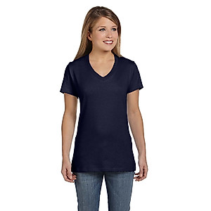 Hanes Womens Classic Athletic-t-shirts, Deep Navy, Large US