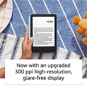 All-new Kindle Kids (2022 release) – Includes access to thousands of books, a cover, and a 2-year worry-free guarantee - Space Whale