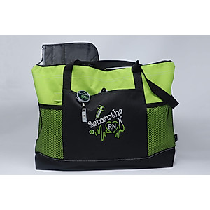 Nurse, RN, LPN, CNA, Medical Personnel Personalized Embroidered Tote Bag