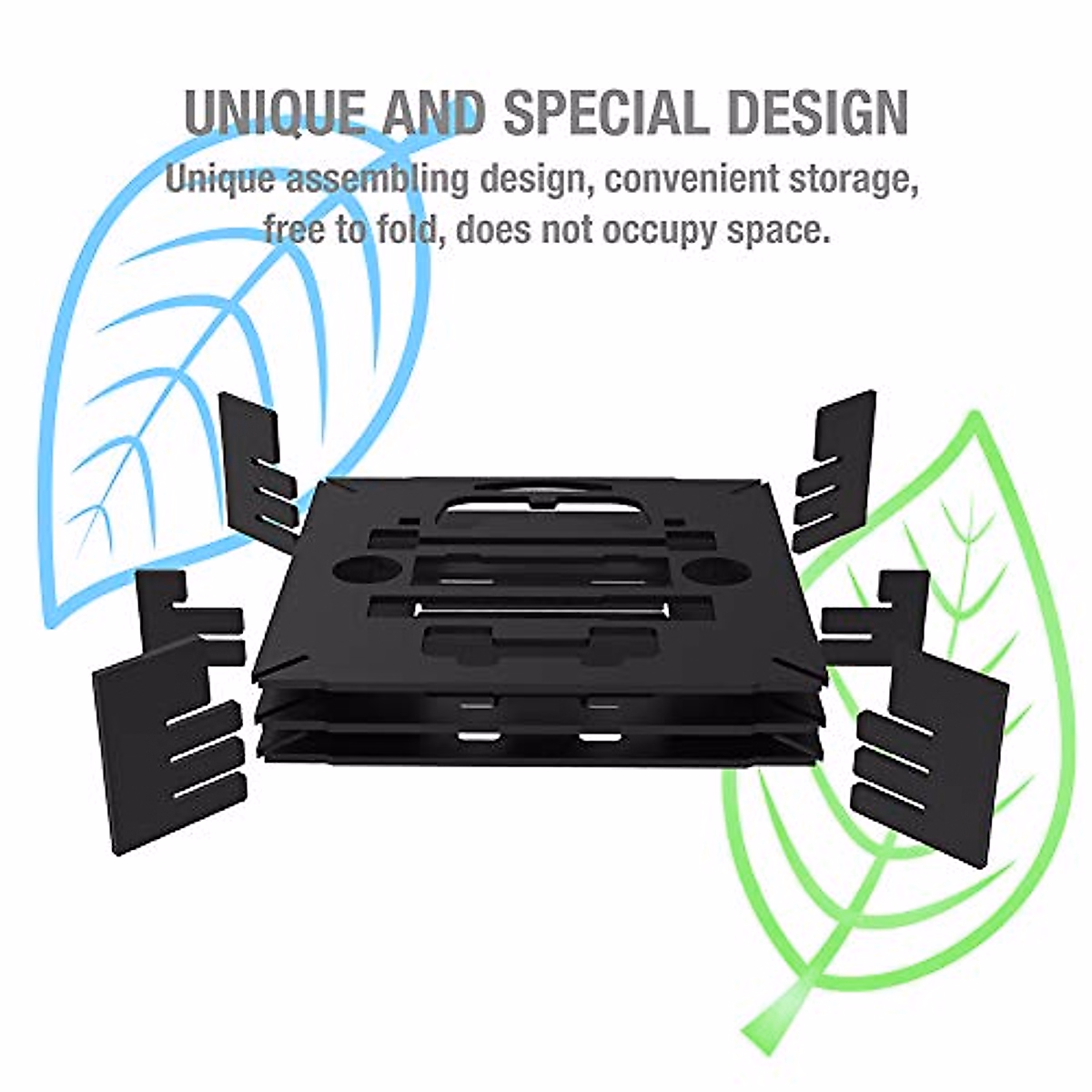 Buyfunny01 Switch Storage Box Magic Stick DIY Assembly Storage Case Host Protection Professional for Switch,49.5x35x5cm,White