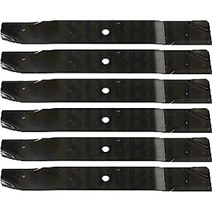 (6 Pack) Premium Medium Lift Replacement XHT Lawn Mower Blade Fits Toro/Wheel Horse 696920 | 20" x 2.5" / 0.625" Hole