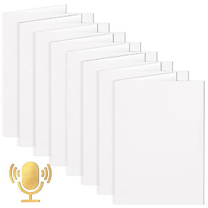 4 Pcs Voice Recordable Greeting Card 30 Seconds Talking DIY Greeting Card, Record and Send your own Custom Voice Message, Music or Sound Effects
