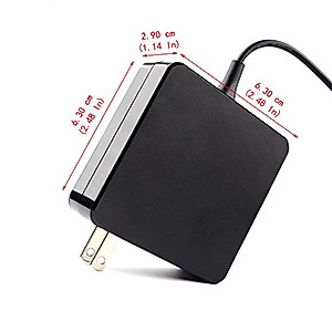 45W ADP-45BW B AC Adapter Charger for ASUS X551 X551C X551CA X551M X551MA X551MA-DS21Q X551CA X551CA-DH31 VivoBook Q301LA V551LA V551LB X751NA Q501LA Asus 45W Laptop Charger