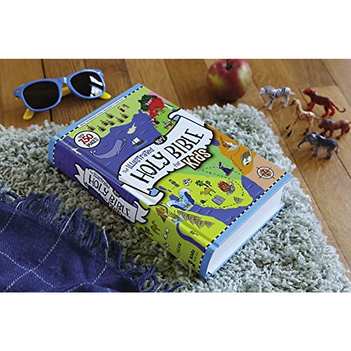 NIrV, The Illustrated Holy Bible for Kids, Hardcover, Full Color, Comfort Print: Over 750 Images