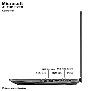 HP Mobile Worstation ZBook 15 G3 15.6 inches FHD Laptop, Core i7-6700HQ 2.6GHz, 16GB RAM, 512GB Solid State Drive, Windows 10 Pro 64bit, CAM, NVIDIA Quadro M1000M (Renewed)