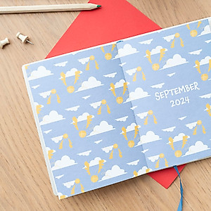 Grupo Erik Harry Potter Diary 2024 | 17 Months Diary Week To View A6 | August 2023 - December 2024 | Mid Year Diary 2023-2024 | 2024 Weekly Planner | Harry Potter Gifts